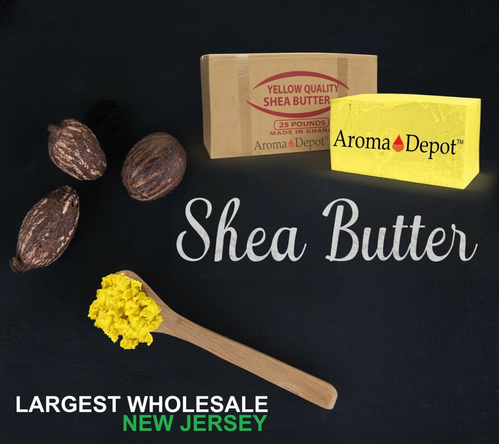 African Shea Butter Unrefined Natural Organic Pure YELLOW