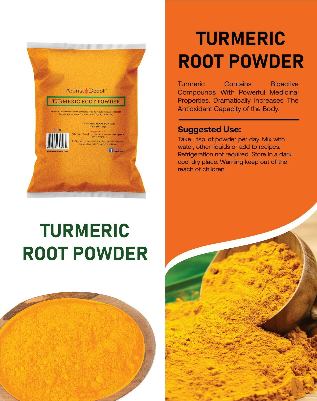 Neem Powder 1 lb. Dried Leaf Powder Pure Natural Raw Vegan