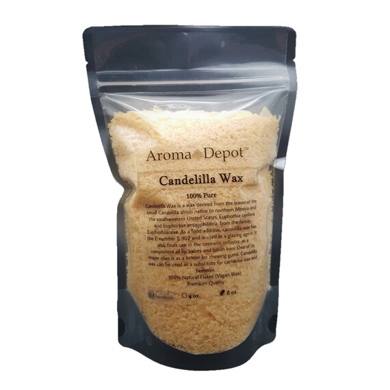 Candelilla Wax Flakes 100% Pure Natural Multipurpose For lip balm ...