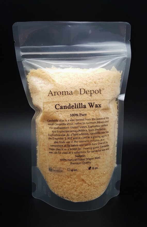 Candelilla Wax Flakes 100% Pure Natural Multipurpose For lip balm ...