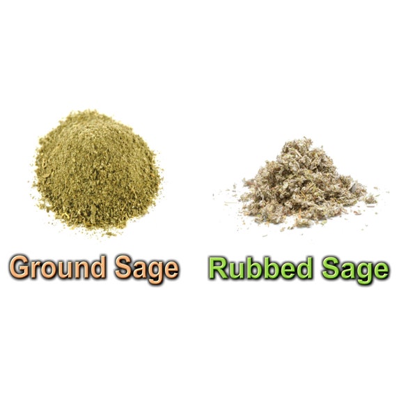 Ground Sage Salvia Officinalis Leaf Non GMO Natural Pure - AROMA DEPOT