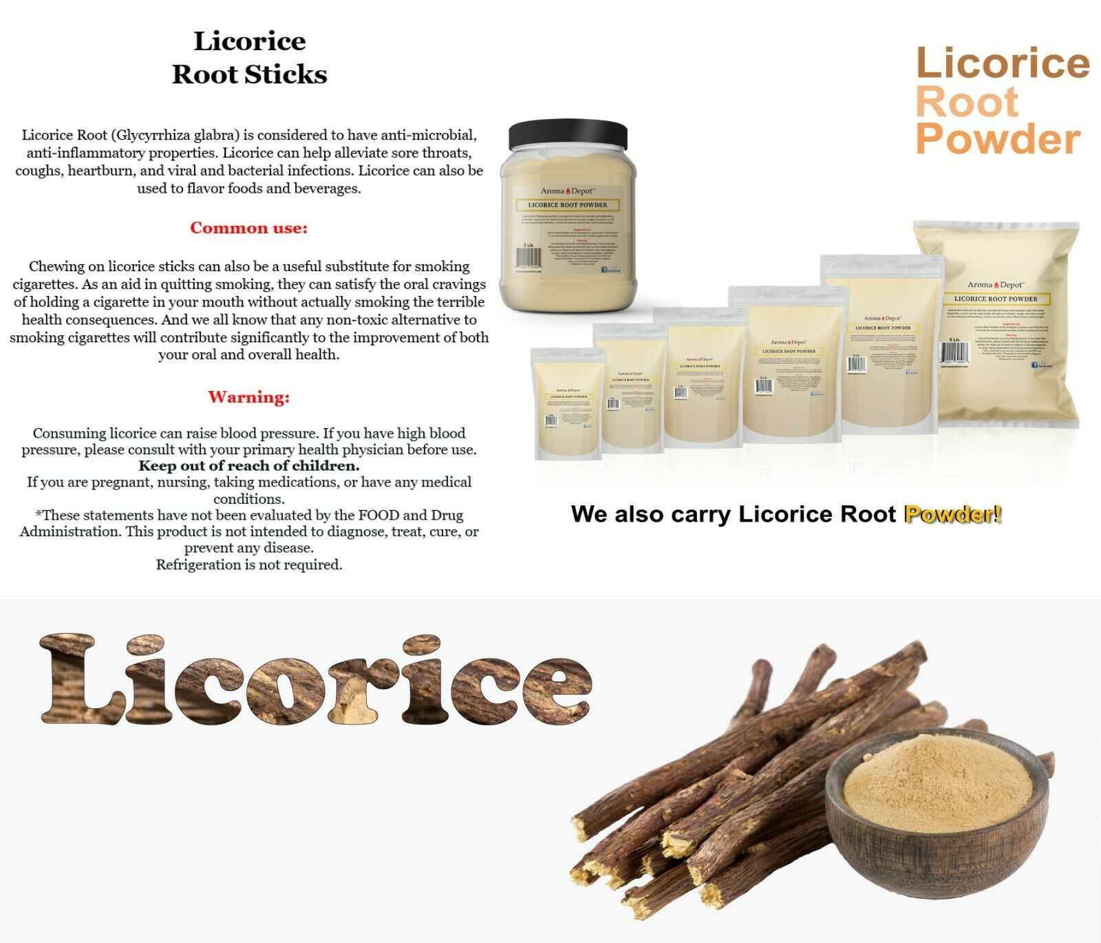 Licorice Root Chew Sticks Bulk 100% Pure Natural Fresh Turkish