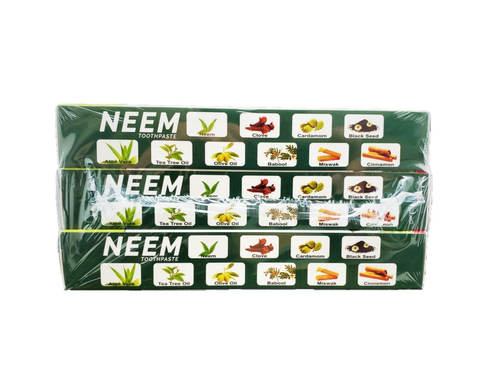 Neem Toothpaste 6 Pack 10 IN 1 Formula 100% Fluoride Free Lot 6 ...