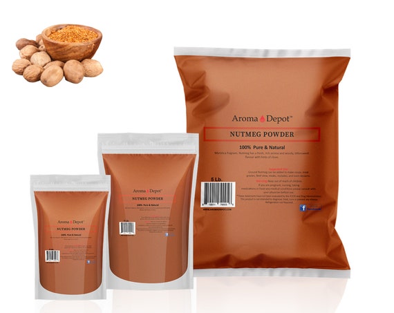 Nutmeg 100% Pure Natural Ground Whole Spice Myristicaceae sizes ...