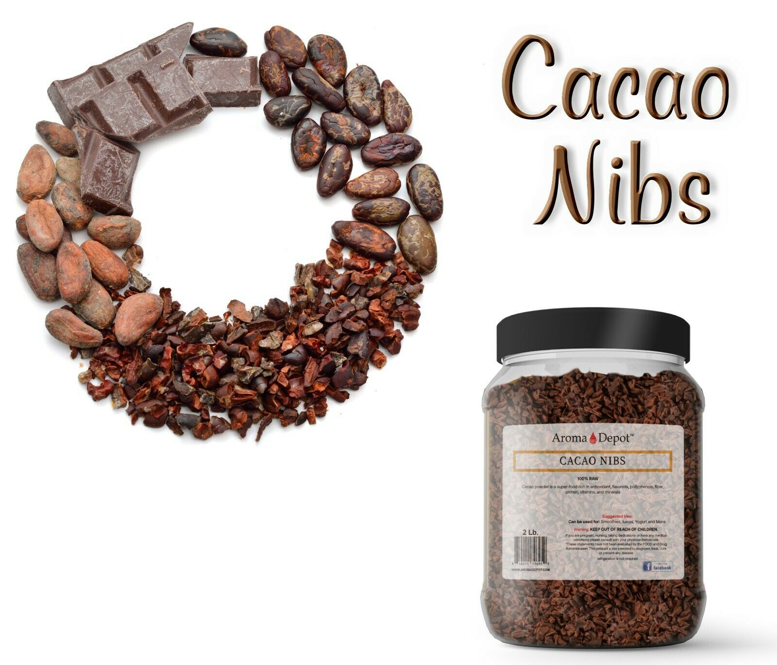 Cocoa Nibs Wholesale Raw Cacao Pure Natural Raw Chocolate