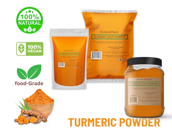 Turmeric Root Powder Raw Natural Imported India