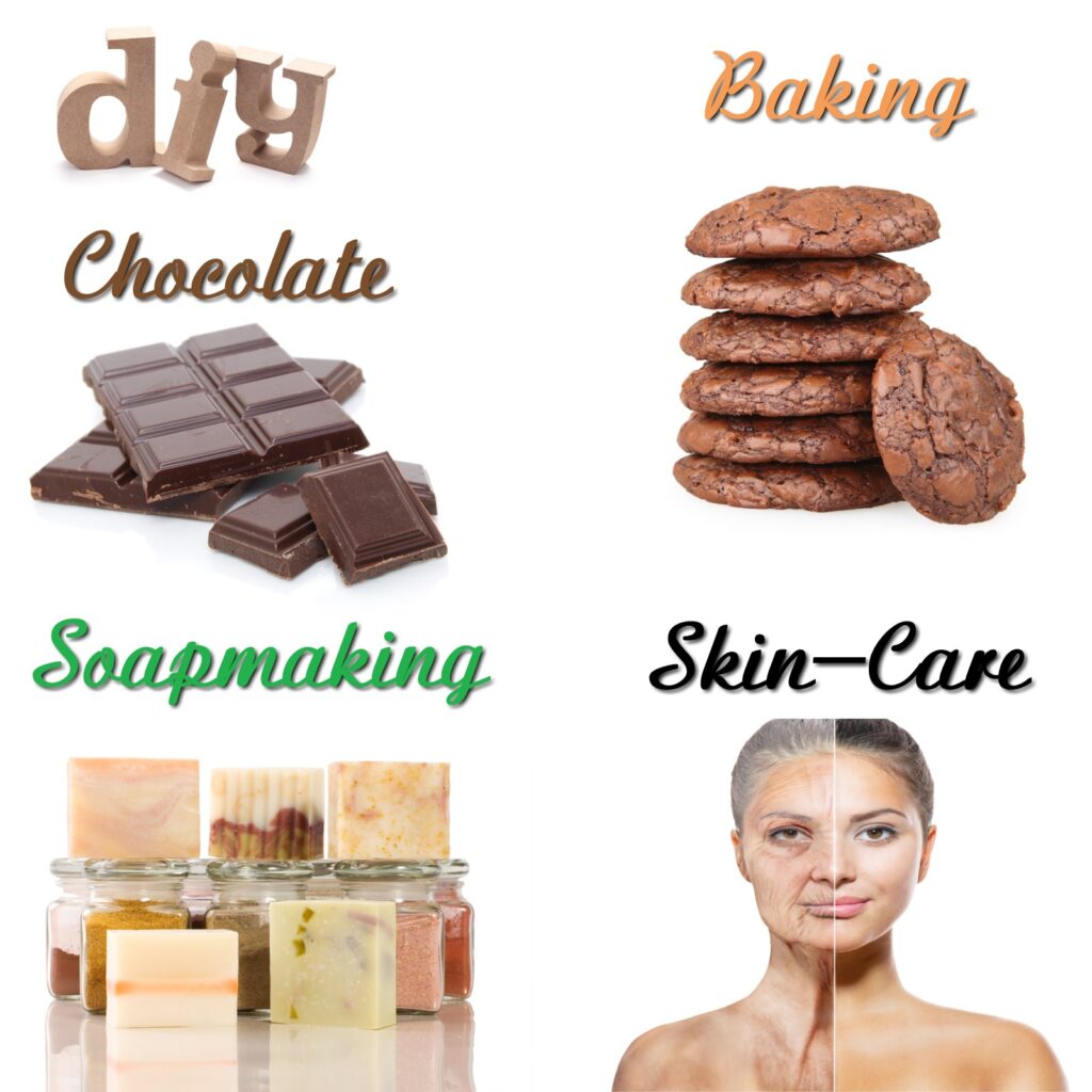 Cocoa Butter Wafers Raw 16 oz. Natural Pouch - AROMA DEPOT