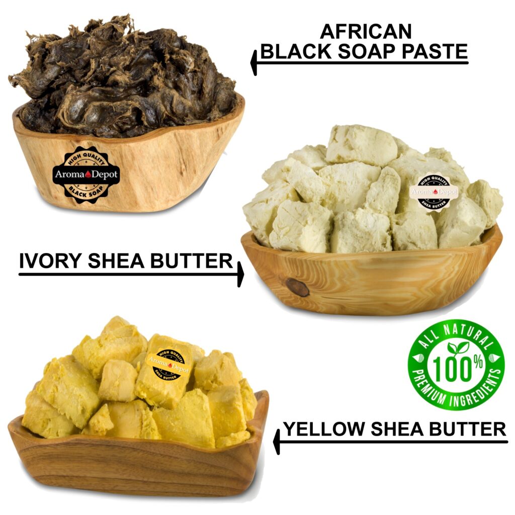 African Shea Butter Yellow Pure Natural Raw Unrefined. Wholesale